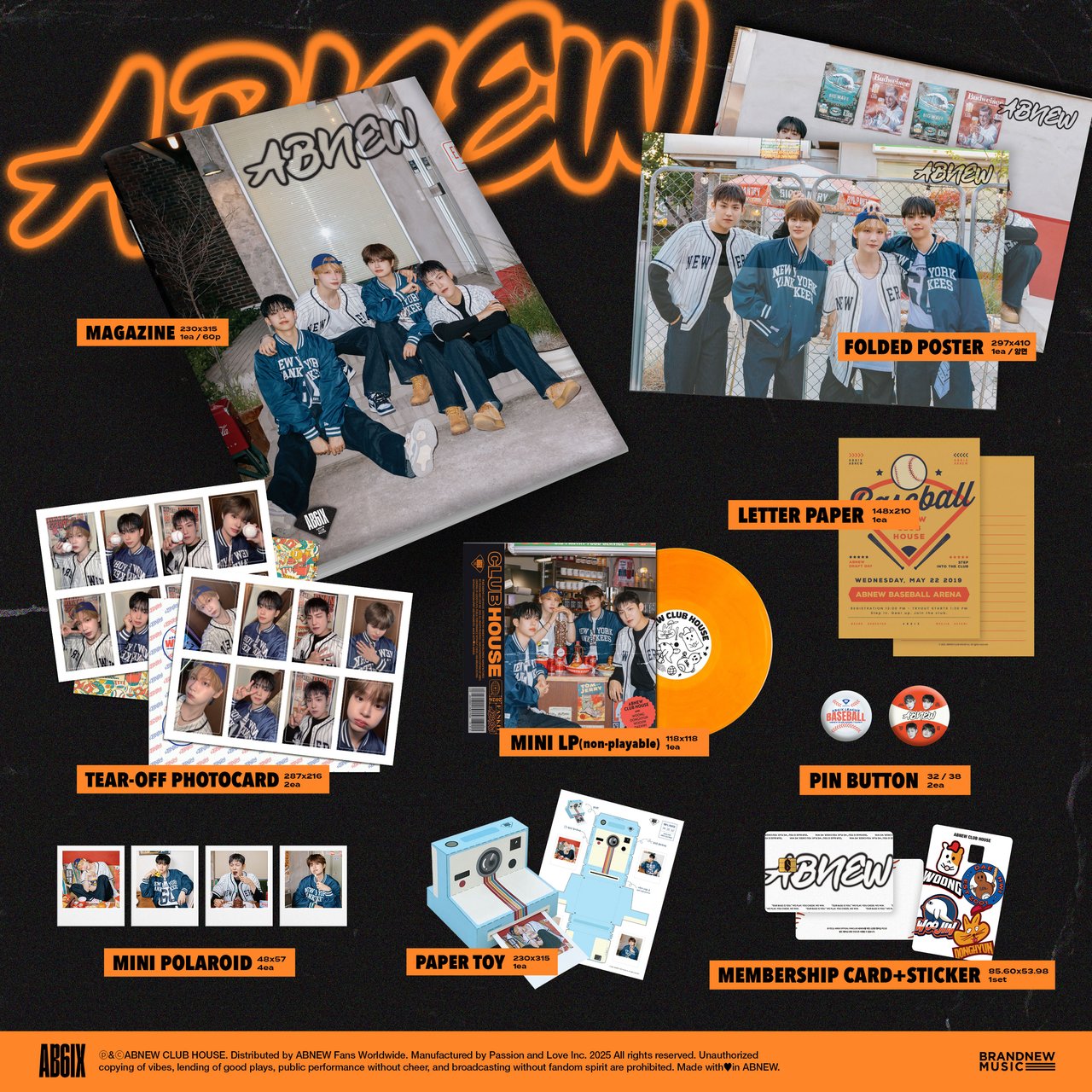 2025 AB6IX FANCLUB 'ABNEW' FAN KIT
