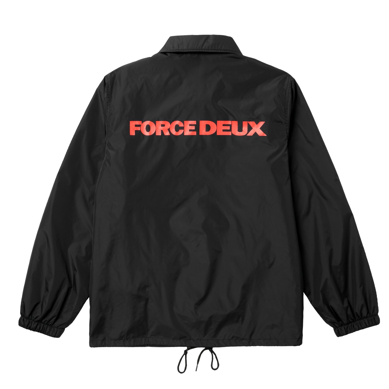 Coach Jacket_FORCE DEUX_RED logo