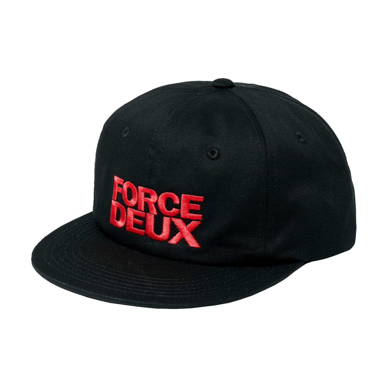 Hat_FORCE DEUX_RED logo