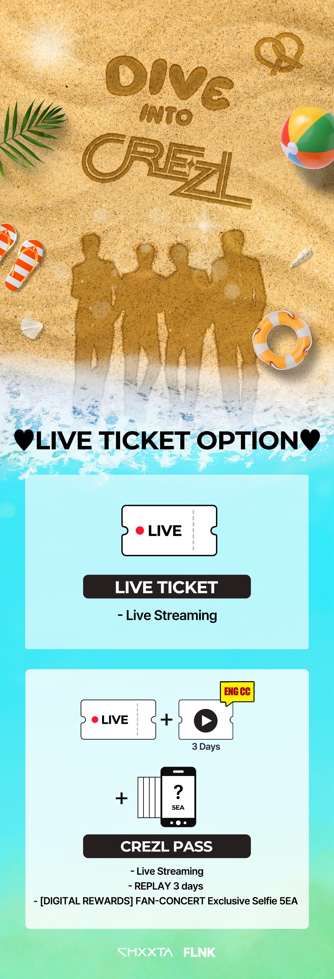 [LIVE TICKET] Dive into CREZL