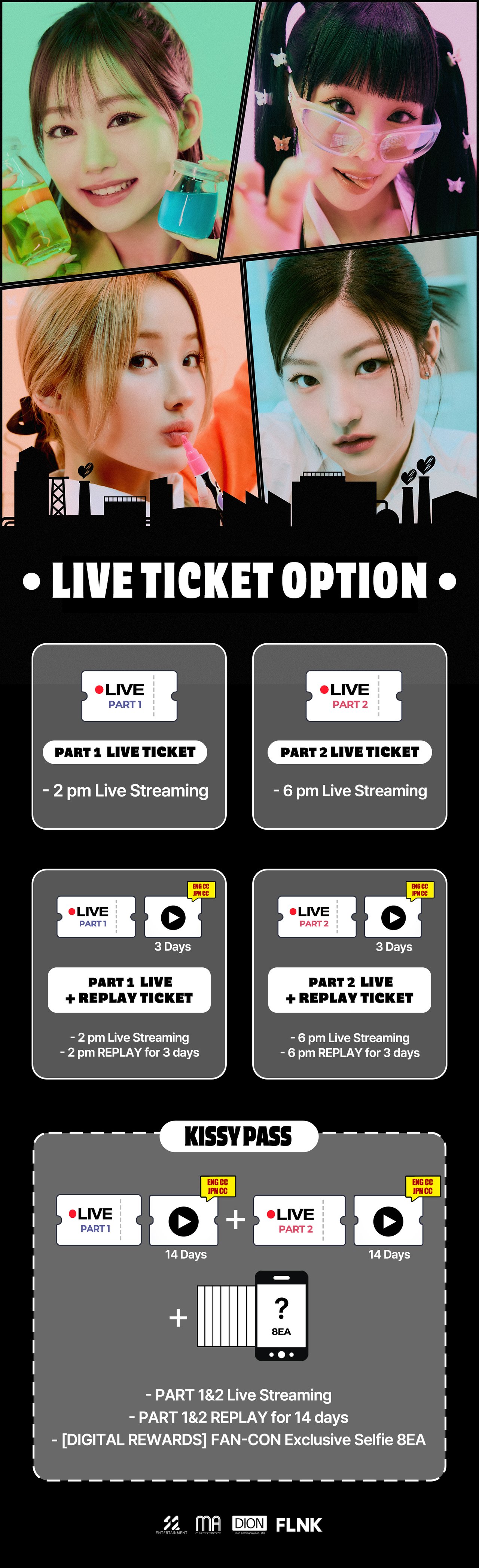 [LIVE TICKET] 2024 KISS OF LIFE FAN-CON ONLINE STREAMING