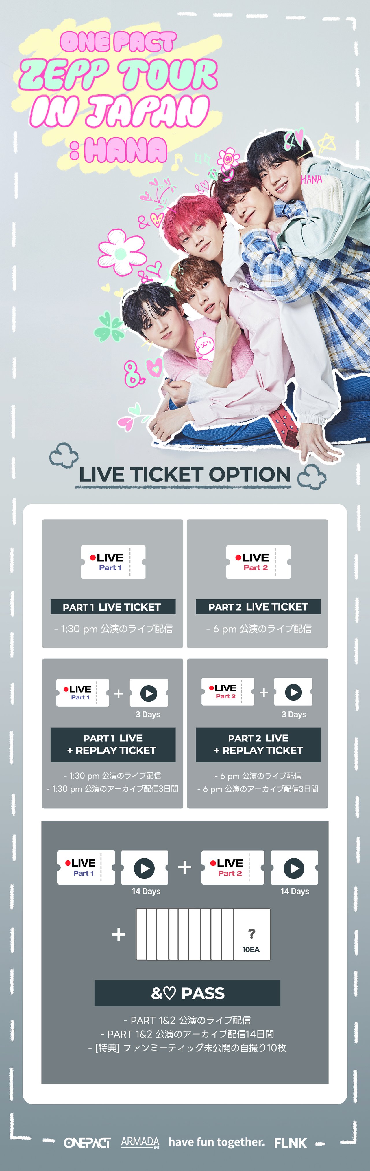 [PART 2] 2024 ONE PACT ZEPP TOUR IN JAPAN：HANA