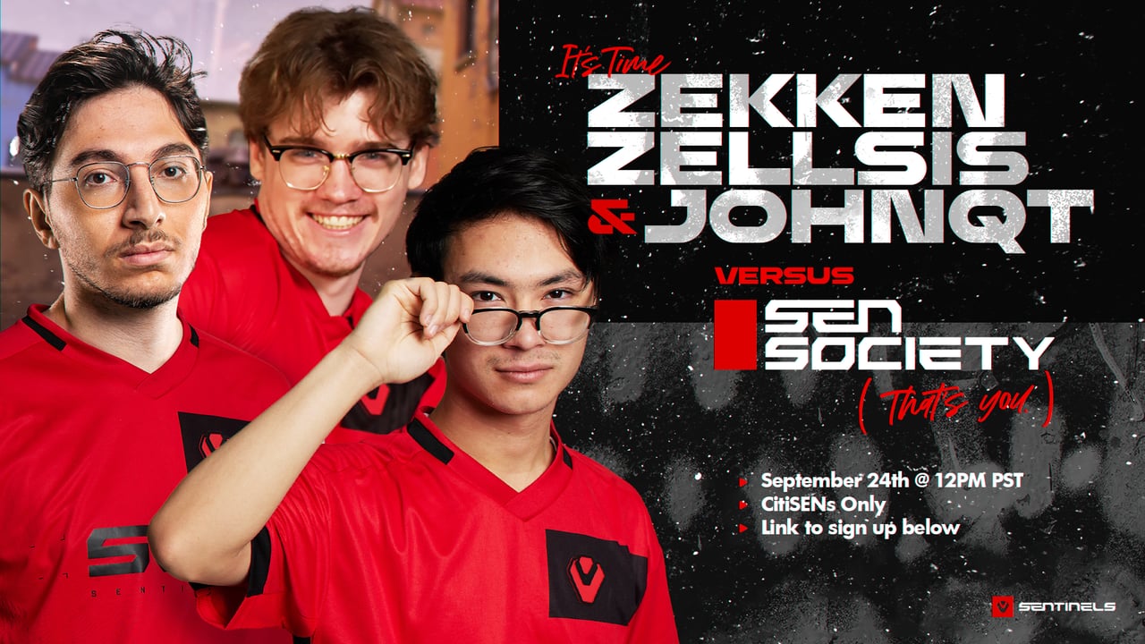 SEN vs SEN Society Match Sign-up!