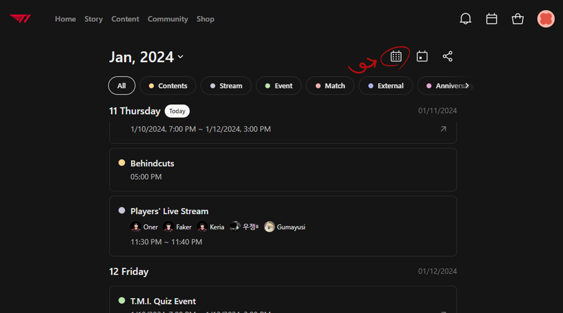 T1 Membership