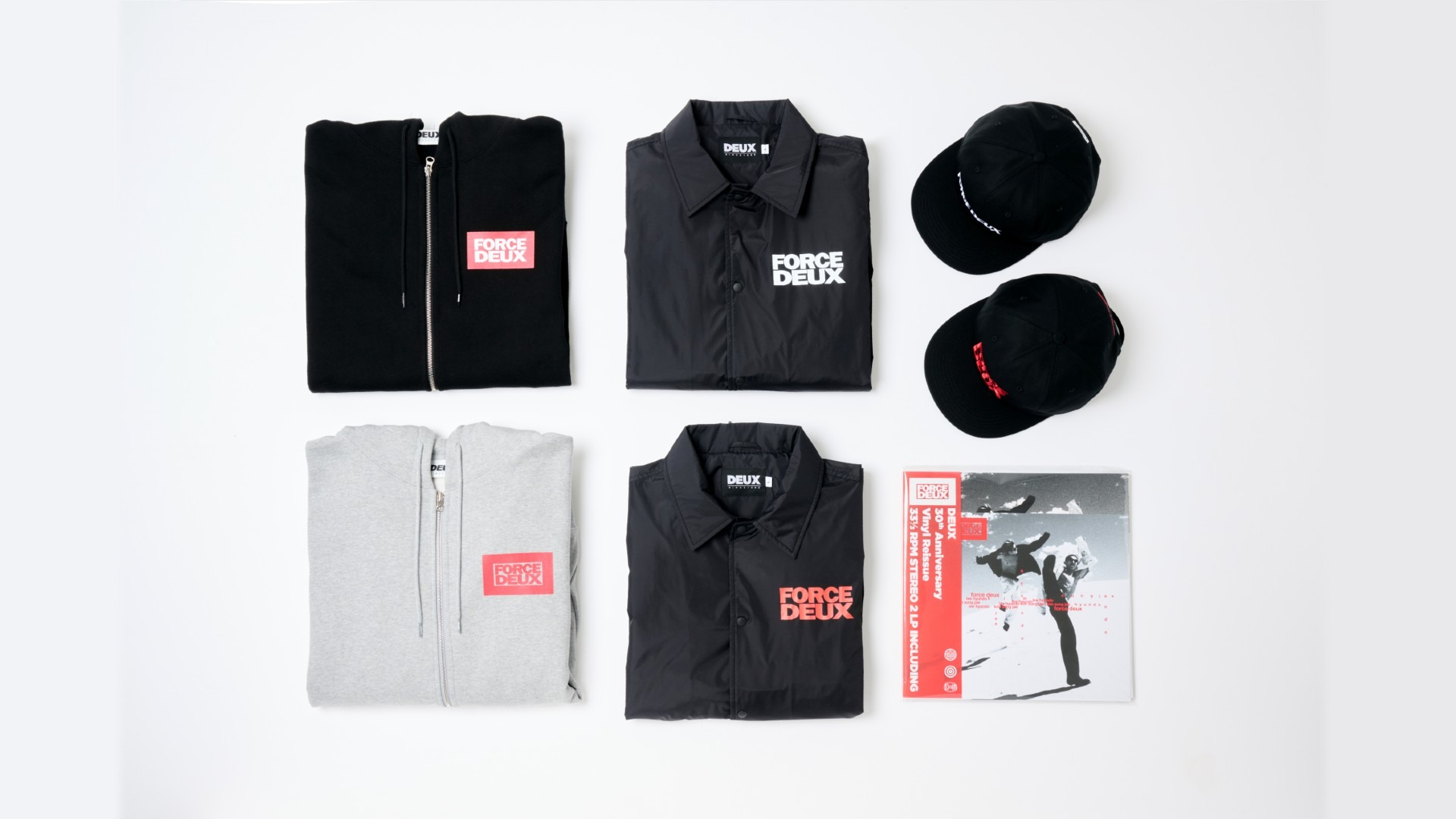 DEUX 3집 Vinyl Album FORCE DEUX EDITION 판매일정