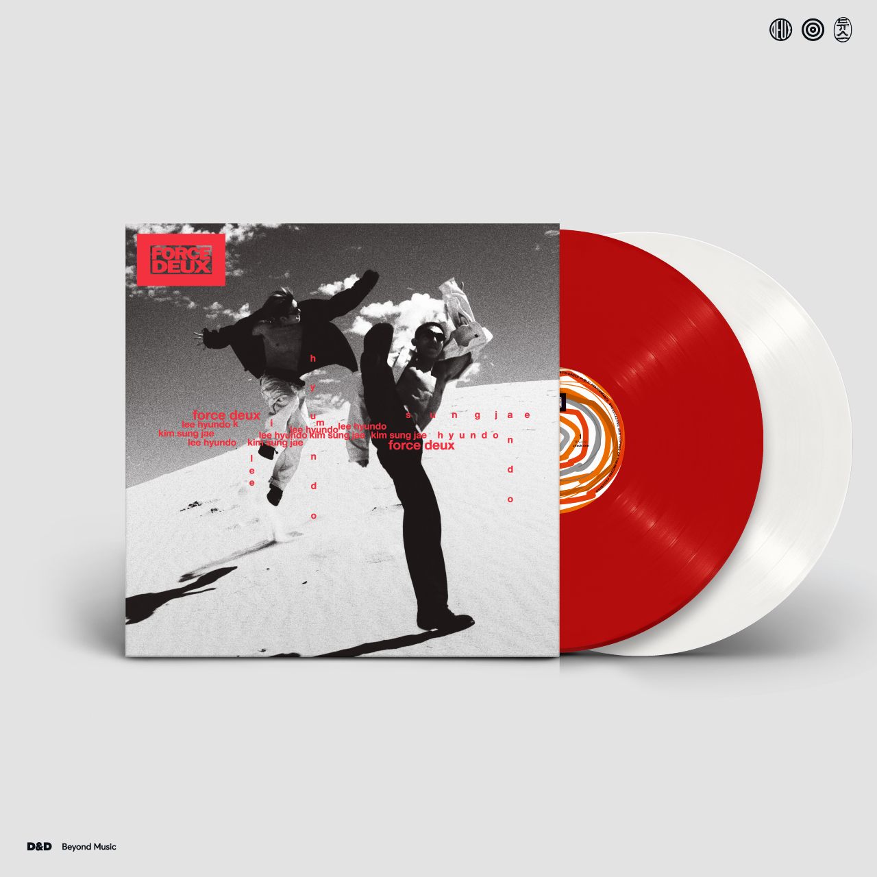 DEUX 3 Vinyl Album (FORCE DEUX) / RED WHITE ver.