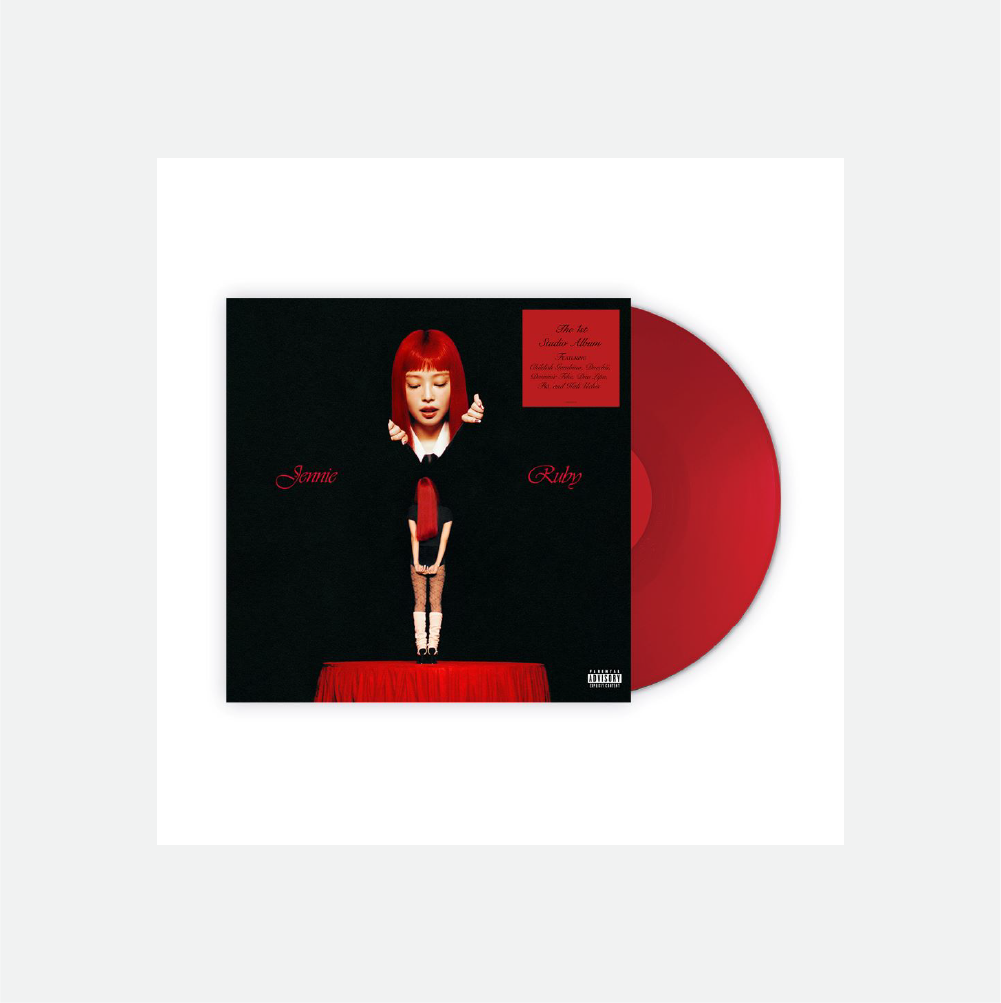 [PRE-ORDER] 제니(Jennie) - The 1st Studio Album [Ruby Vinyl] (Unsigned) (LP)
