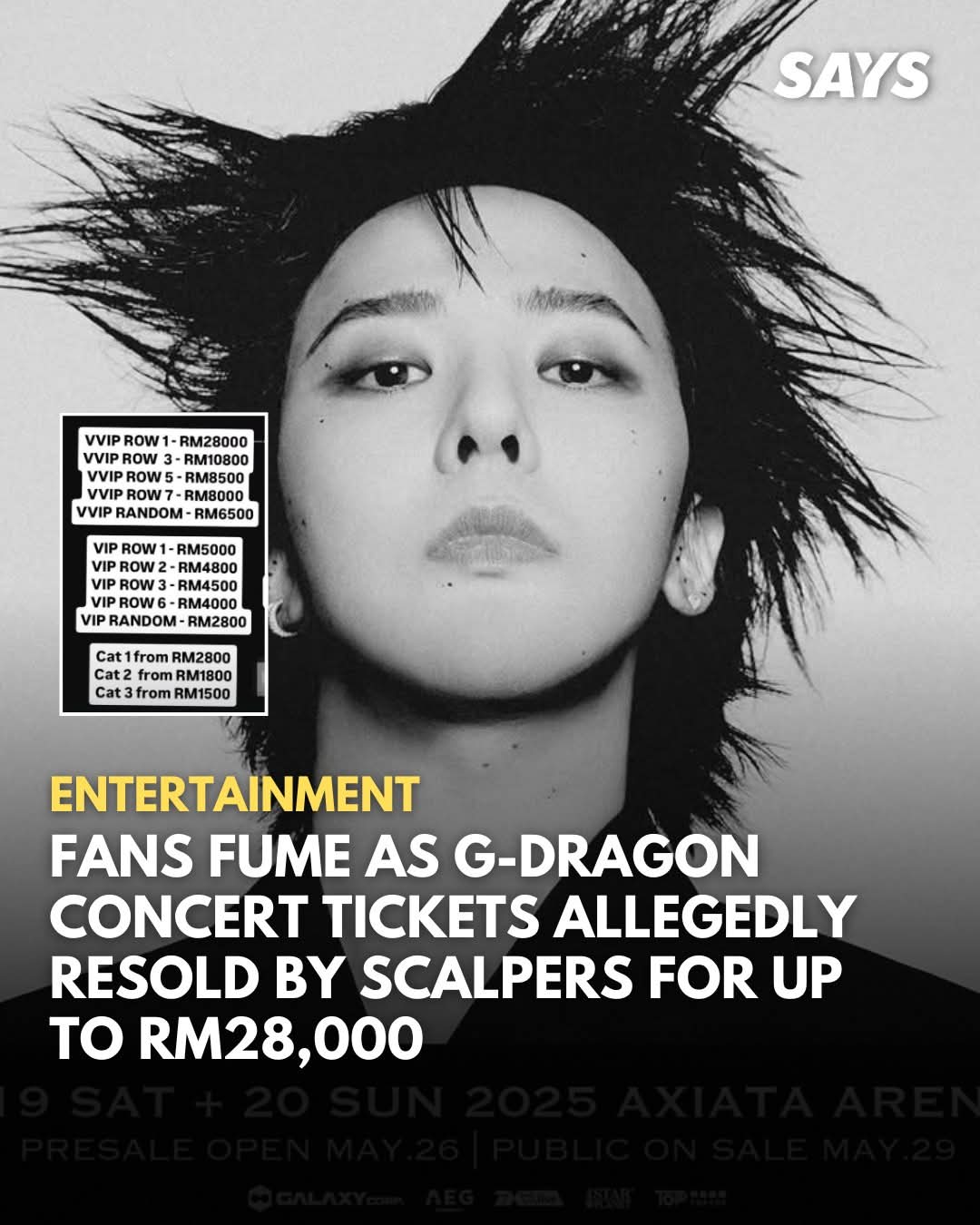 Please ask Star Planet to release back at least 80% of the tickets back ...