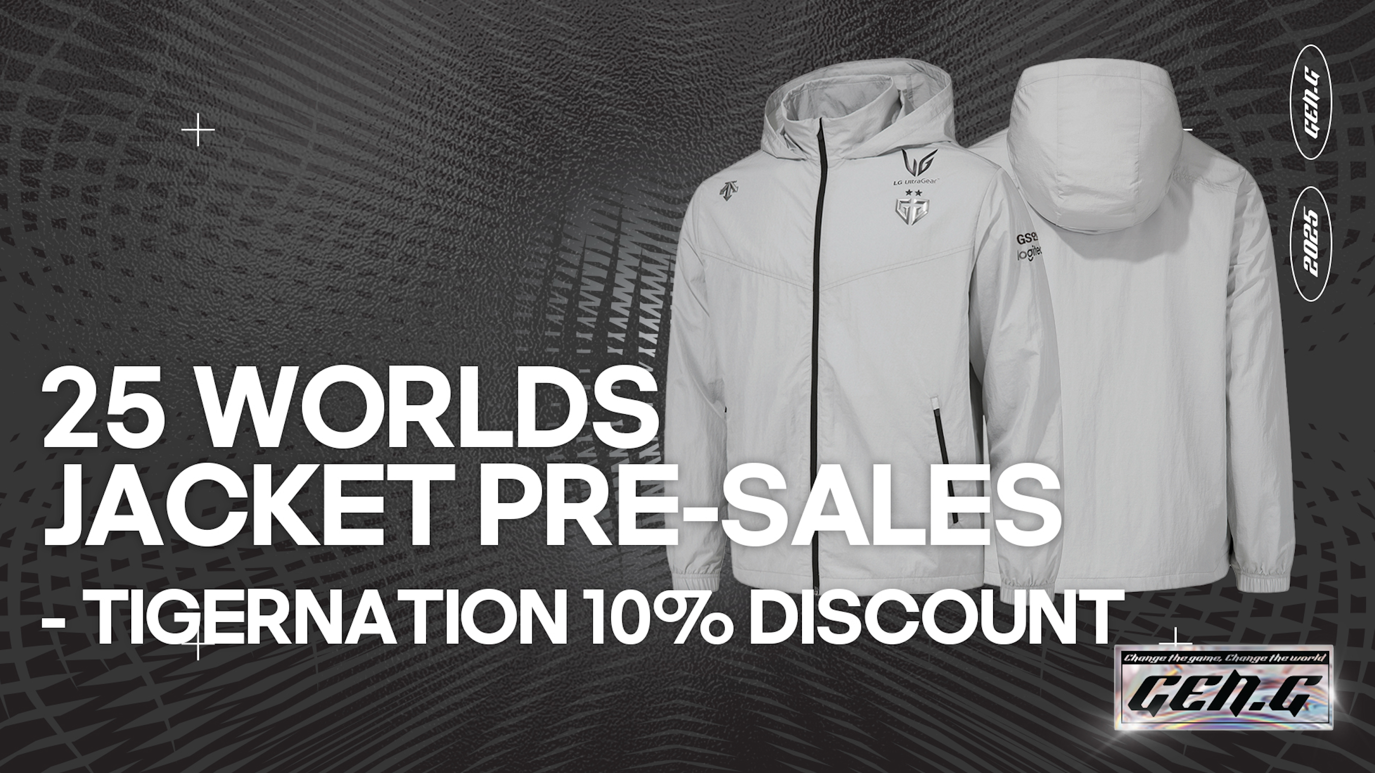 2025 Gen.G Worlds 2nd Uniform TIGERNATION Membership Pre-Sales