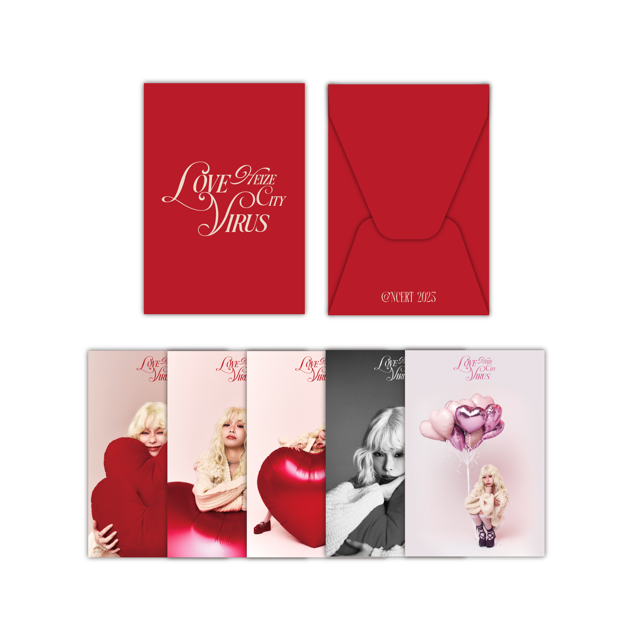 2025 Heize Concert [Heize City : LOVE VIRUS] POSTCARD SET