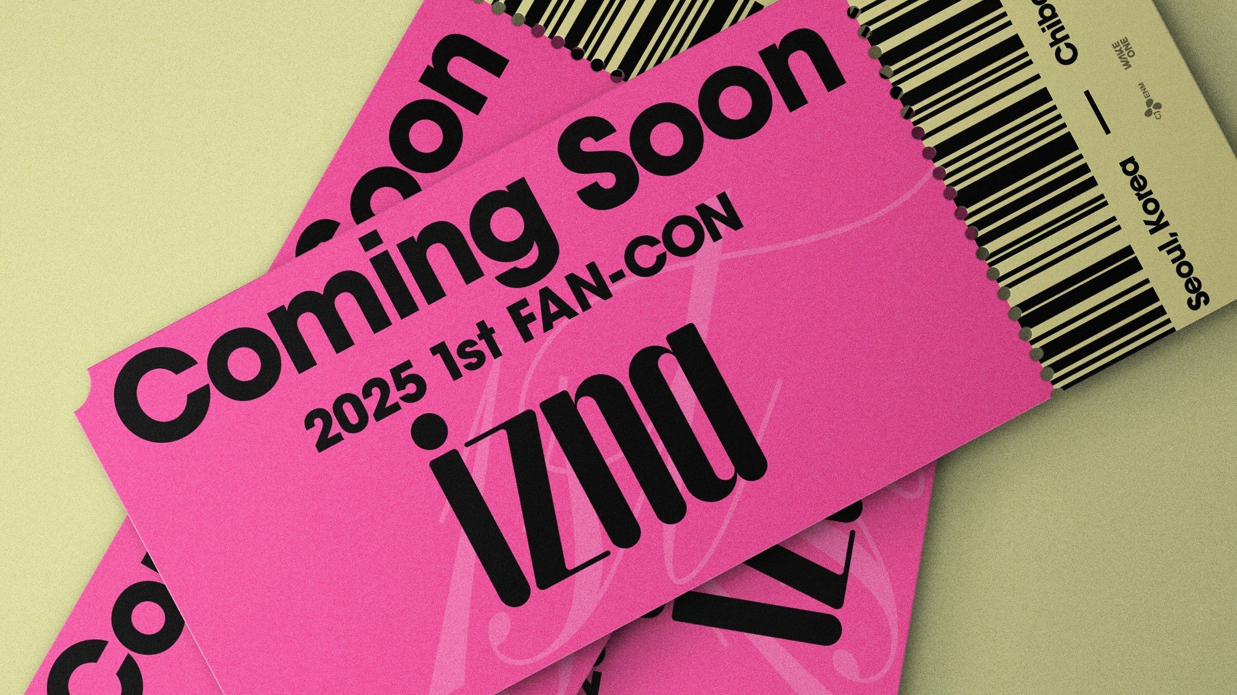 Notice on Third-Party Information Consent Survey for 2025 izna 1st FAN-CON Pre-sale Benefits