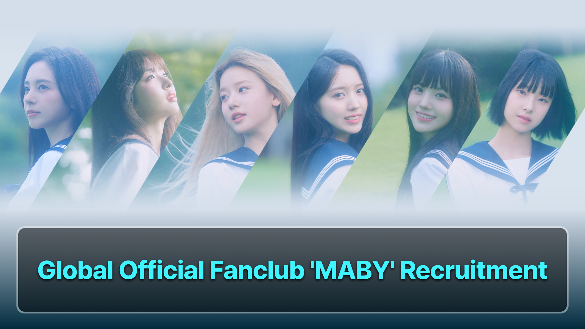 Notice: MADEIN Global Official Fanclub 'MABY' Recruitment