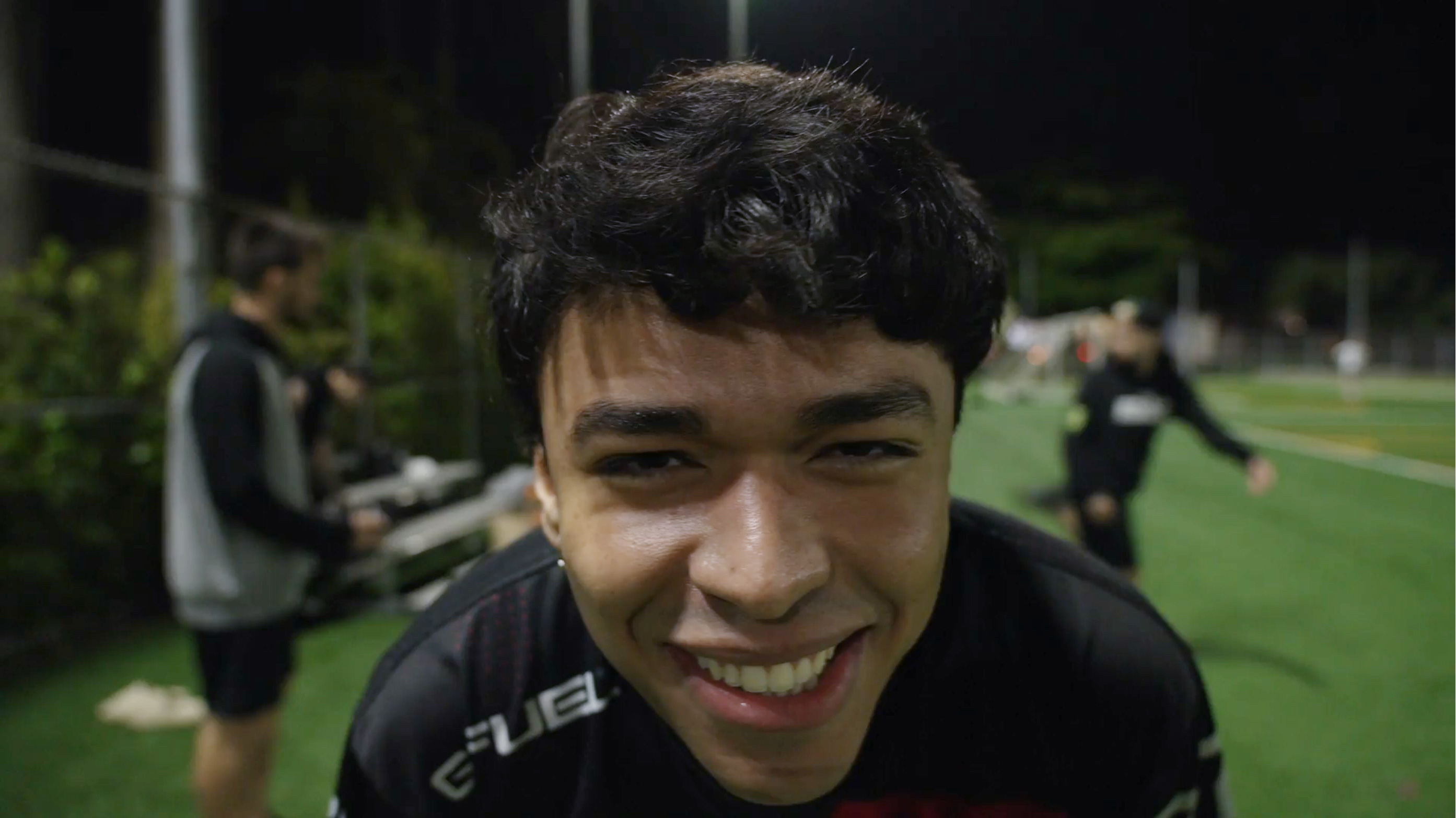 Pancada's warm-up routine