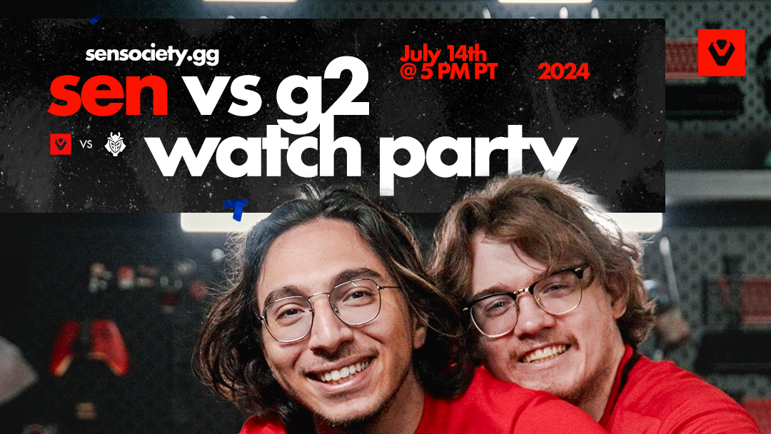 VCT Watch Party SEN vs G2 Tickets Available Now