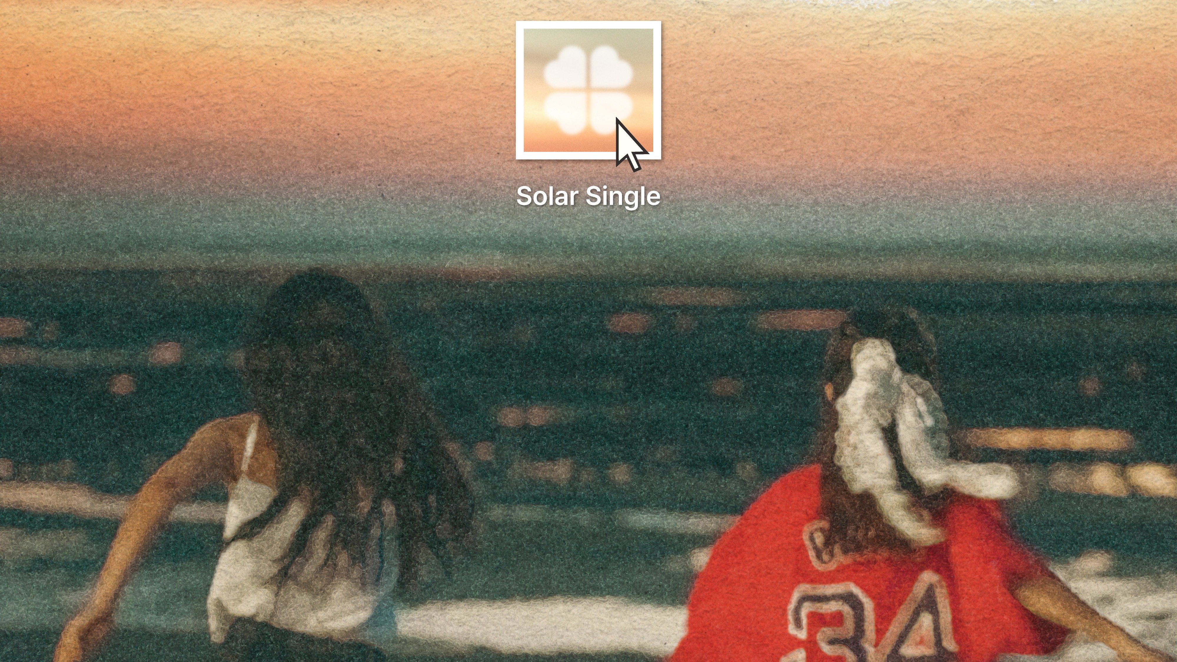 [솔라] Solar Single [Floating Free] Album Artwork
