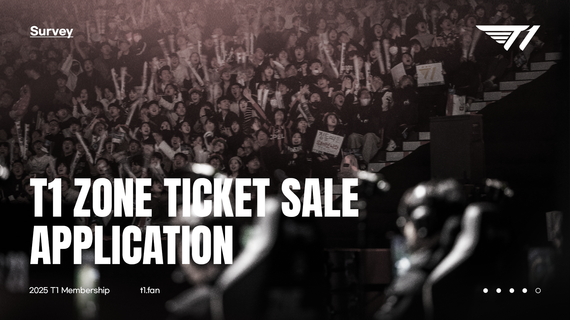 [Annual Pass Only] T1 ZONE Application | 2025 LCK Road to MSI