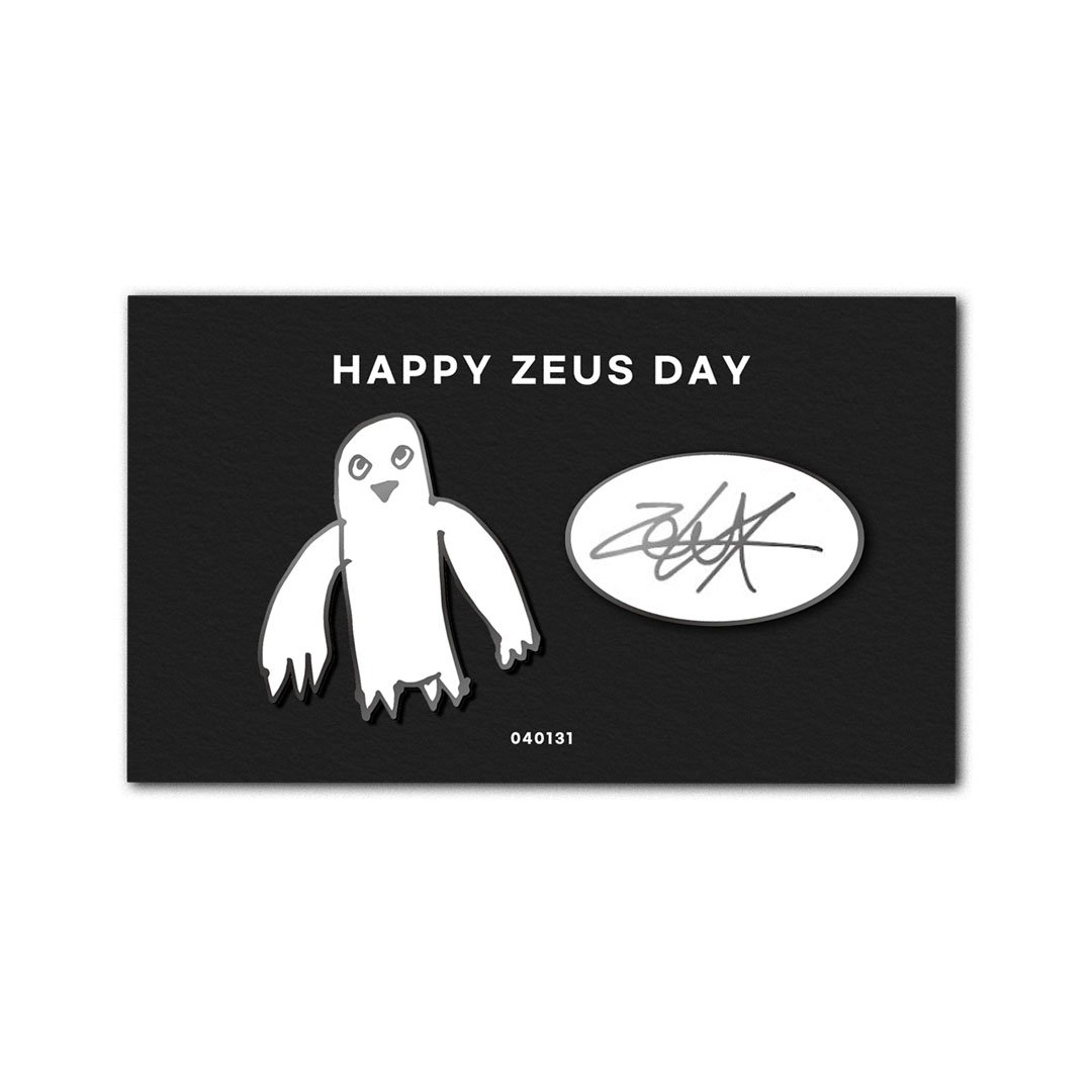 Happy Zeus Day Badge Set