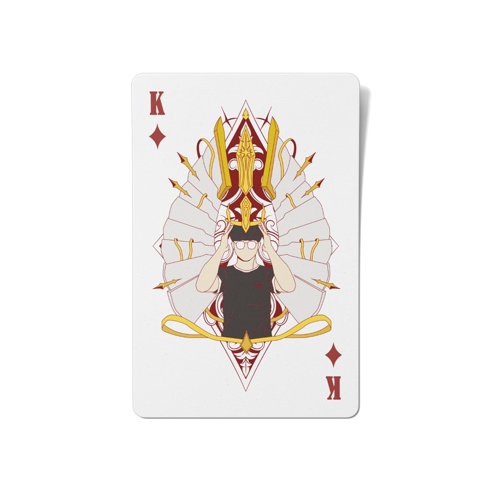Faker's 10th Debut Anniversary Playing Card Set