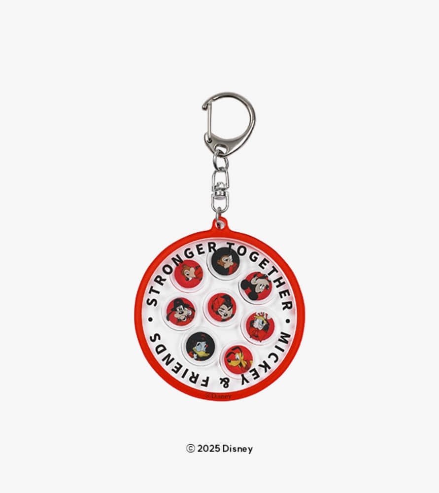 Disney_T1 Friends Roulette Keychain
