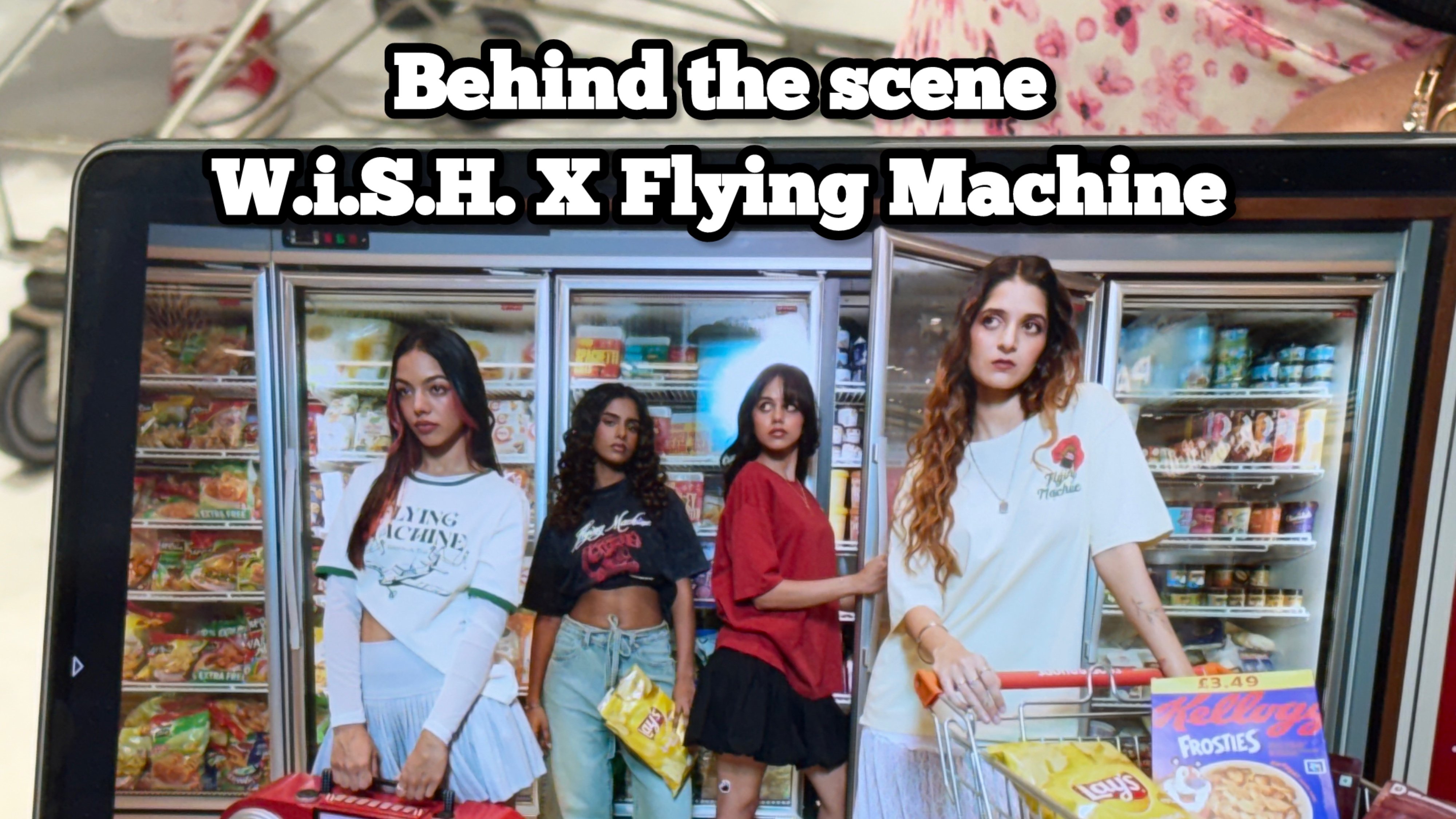 Behind the scenes - W.i.S.H. X Flying Machine
